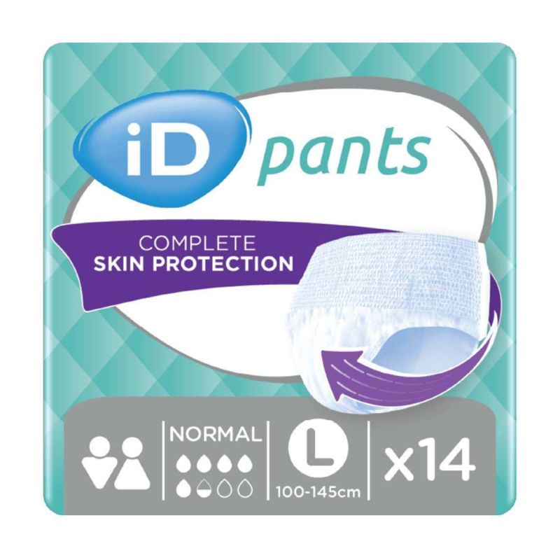 iD Pants Incontinence | iD Pants Normal - Large - Pack of 14 ...